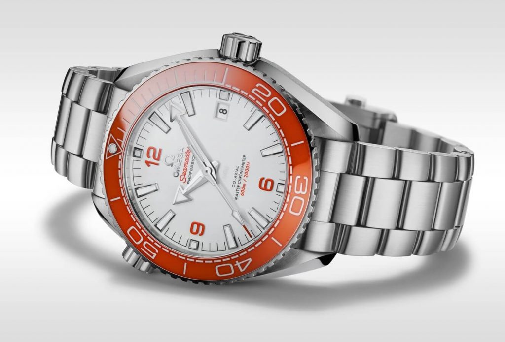 Fake Omega Seamaster Planet Ocean Watch With Orange Bezel - AAA Replica ...